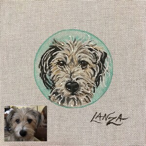 Dog Needlepoint - Etsy