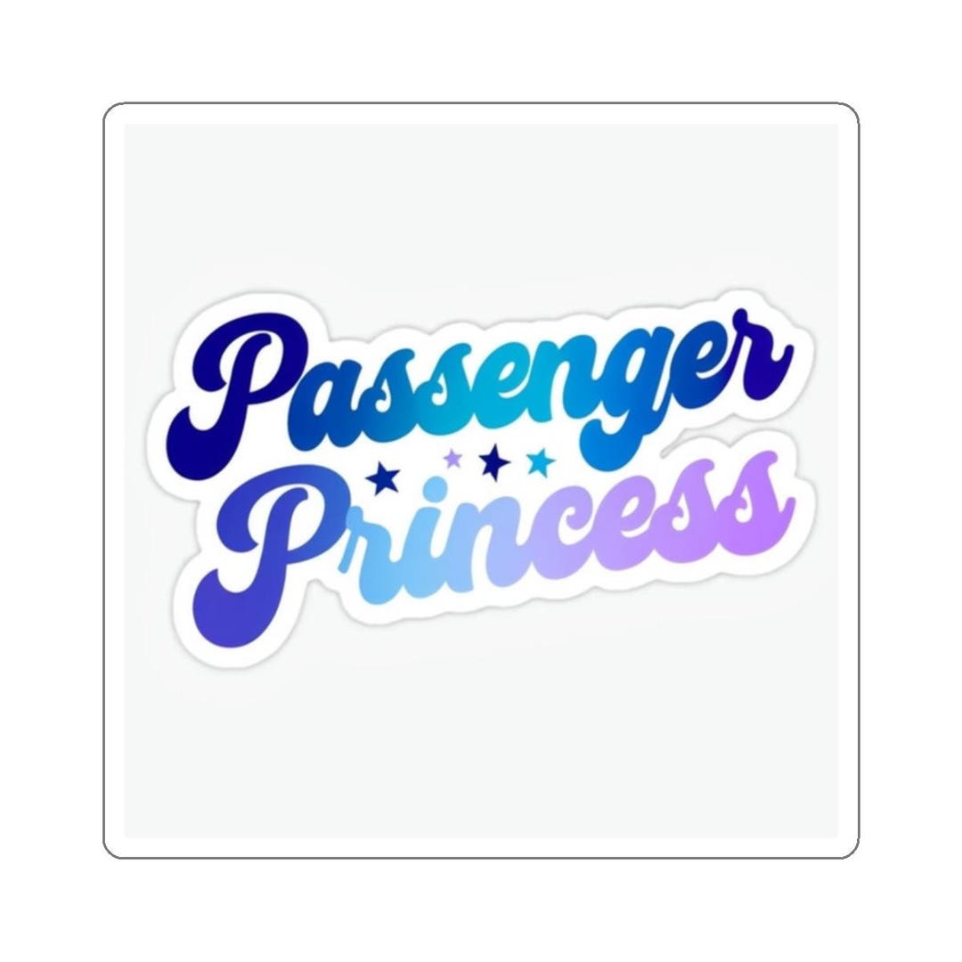 Passenger Princess Sticker Set, Cute Fairy Tale Kiss-cut Stickers, Car ...