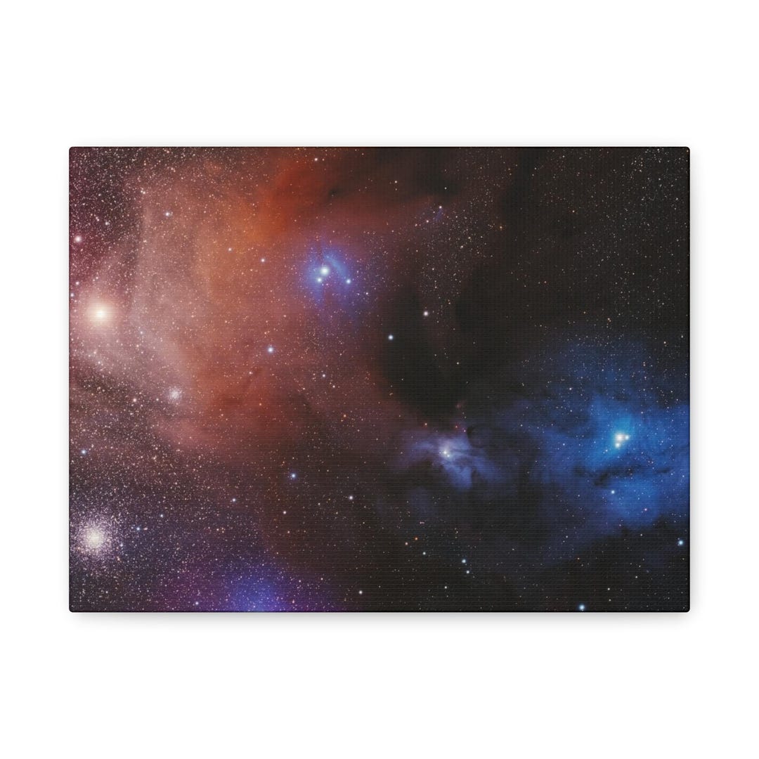 Wall Art, the Nebula Rho Ophiuchi, Space Canvas Print, Galaxy Art Decor ...