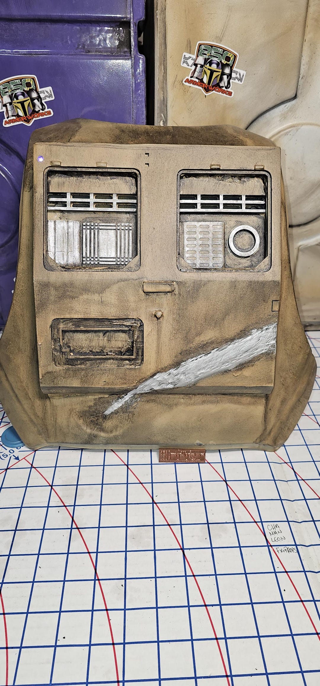 Custom Mandalorian Back Plate - Shore Trooper Style - Etsy