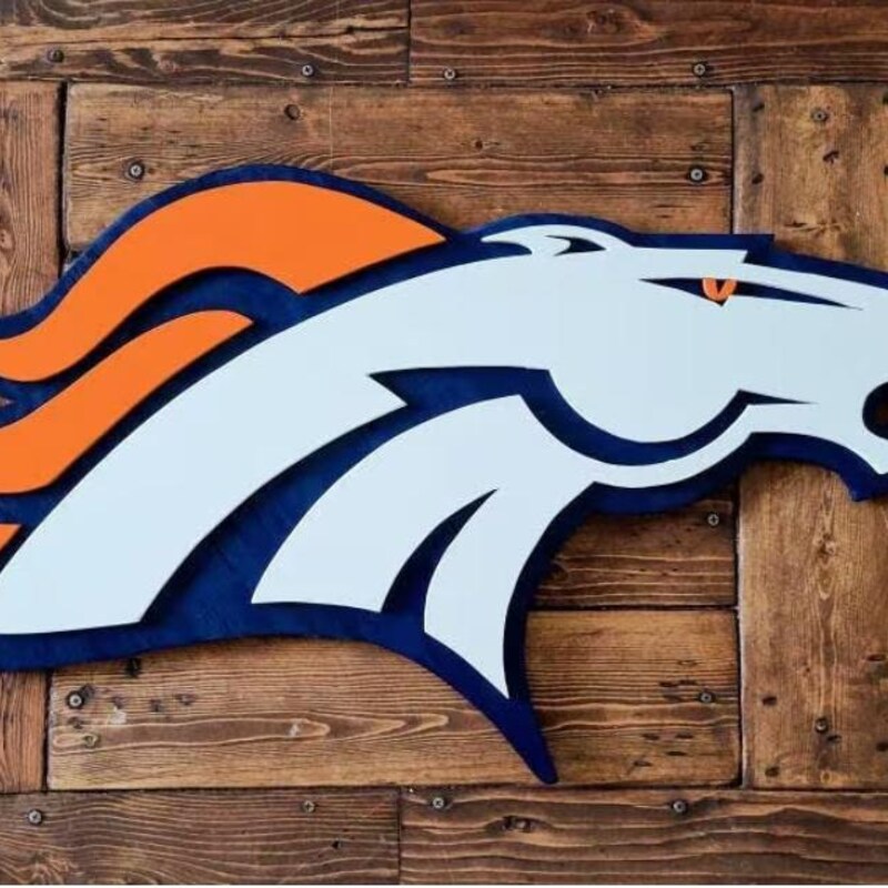 Denver Broncos Sign - Etsy
