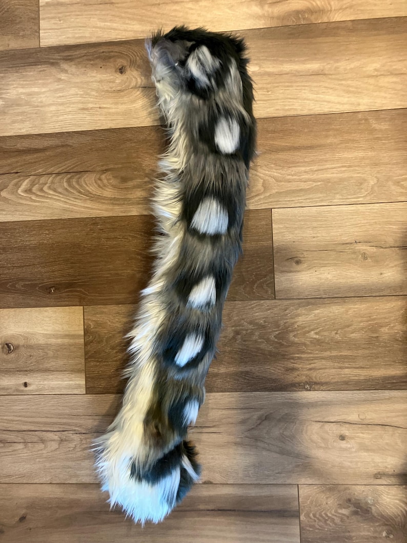 Floor Dragging Snow Leopard Tail - Etsy
