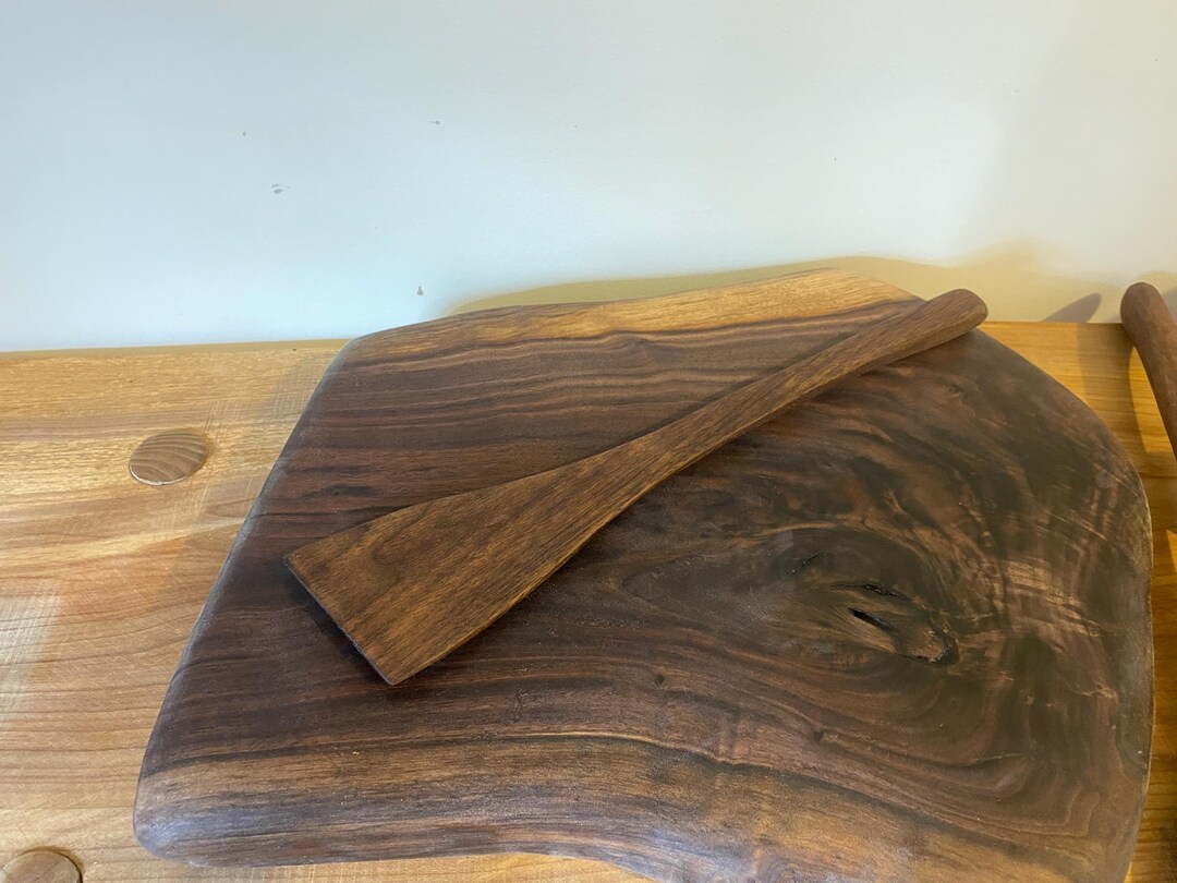 Hand Carved Black Walnut Spatula / Walnut Spatula / Wooden Spatula - Etsy