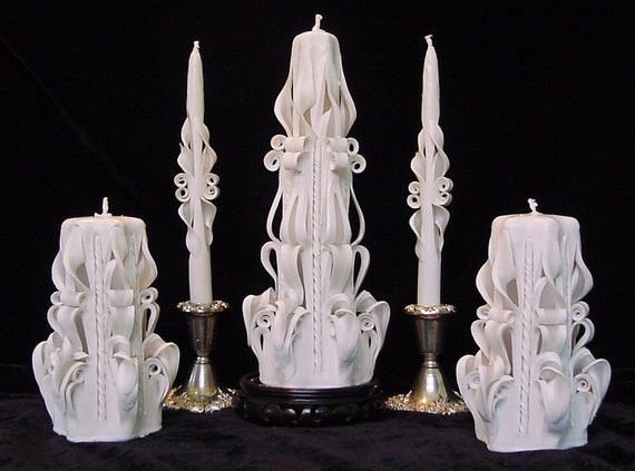 Unity Candle Table Decor Unity Candles Alter Or Reception Table Set