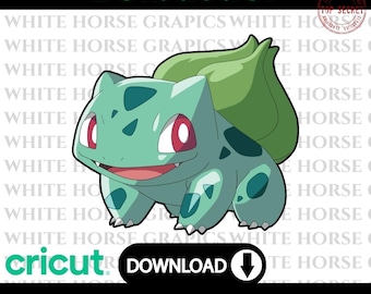 Bulbasaur SVG: Cricut & Silhouette Cut File (digital Download) - Etsy