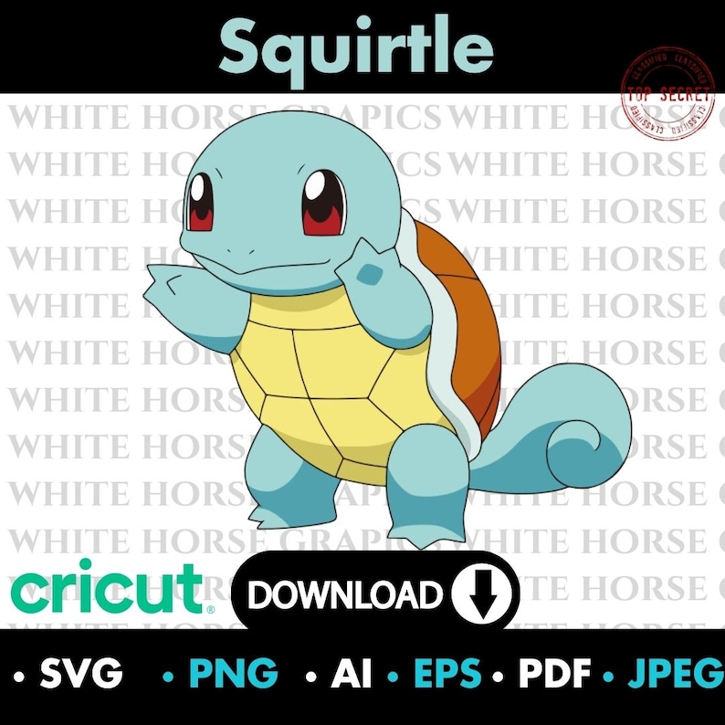Squirtle Svg, Pokemon Svg, Squirtle Pokeball Svg, Pokemon, Squirtle ...