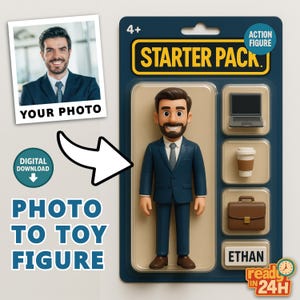 Personalized Toy Figure Starter Pack Gift, Custom Action Figure ...