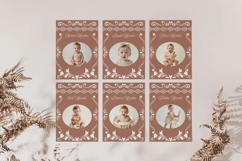 Mexican Cielito Lindo Milestone Cards Editable Canva Template Talavera ...