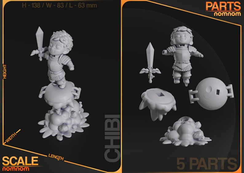 Chibi Laios by Nomnom Figures - Etsy