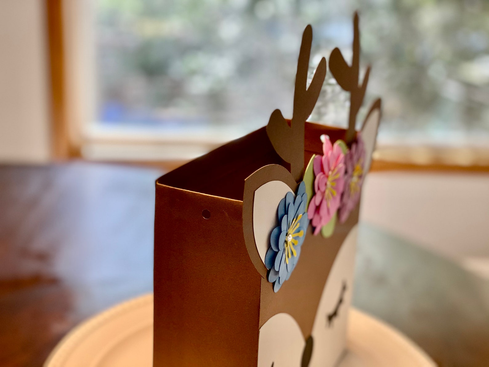 Oh Deer Woodland Creatures Gift Bag SVG Cut File for Cricut | Etsy