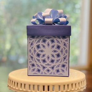 Tower Explosion Box SVG Explosion Box Gift Box Tower Gift Box Tiered ...
