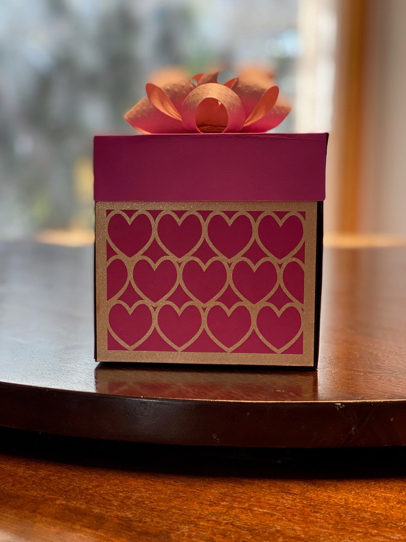 Heart Explosion Box Instant Download SVG Project for - Etsy Canada