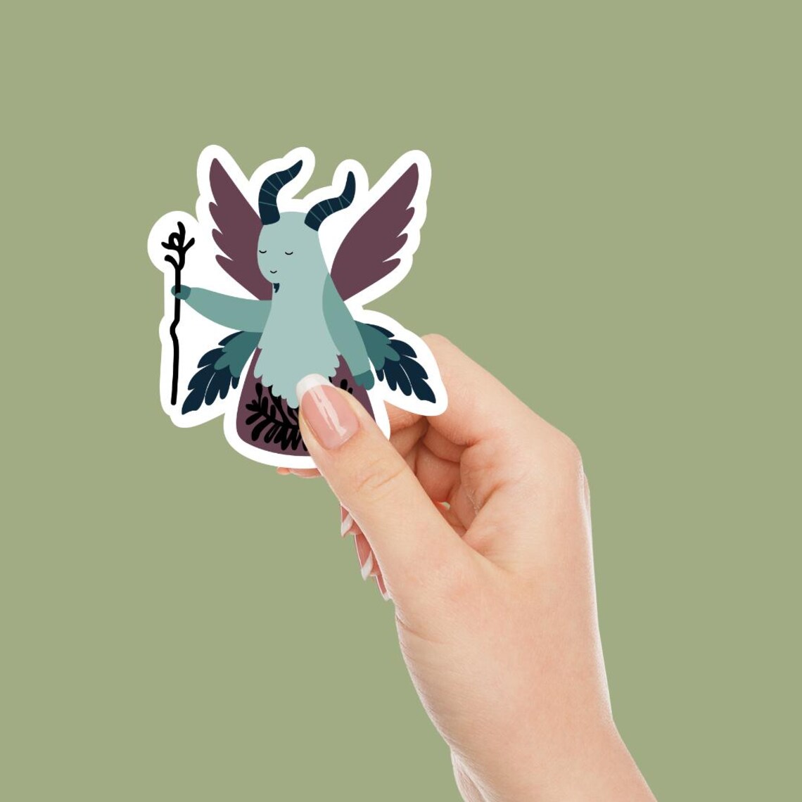 Printable Mythical Creatures Stickers - Whimsical Fantasy Digital ...