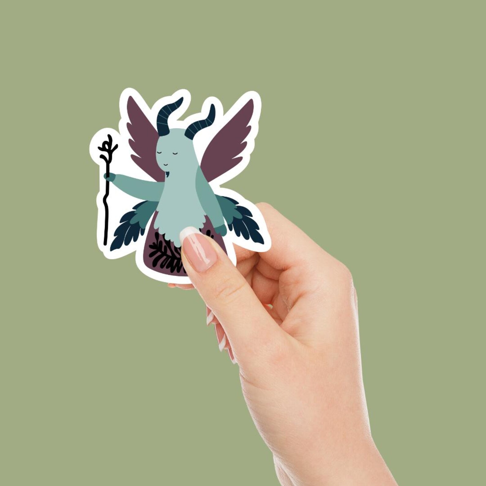Printable Mythical Creatures Stickers - Whimsical Fantasy Digital ...