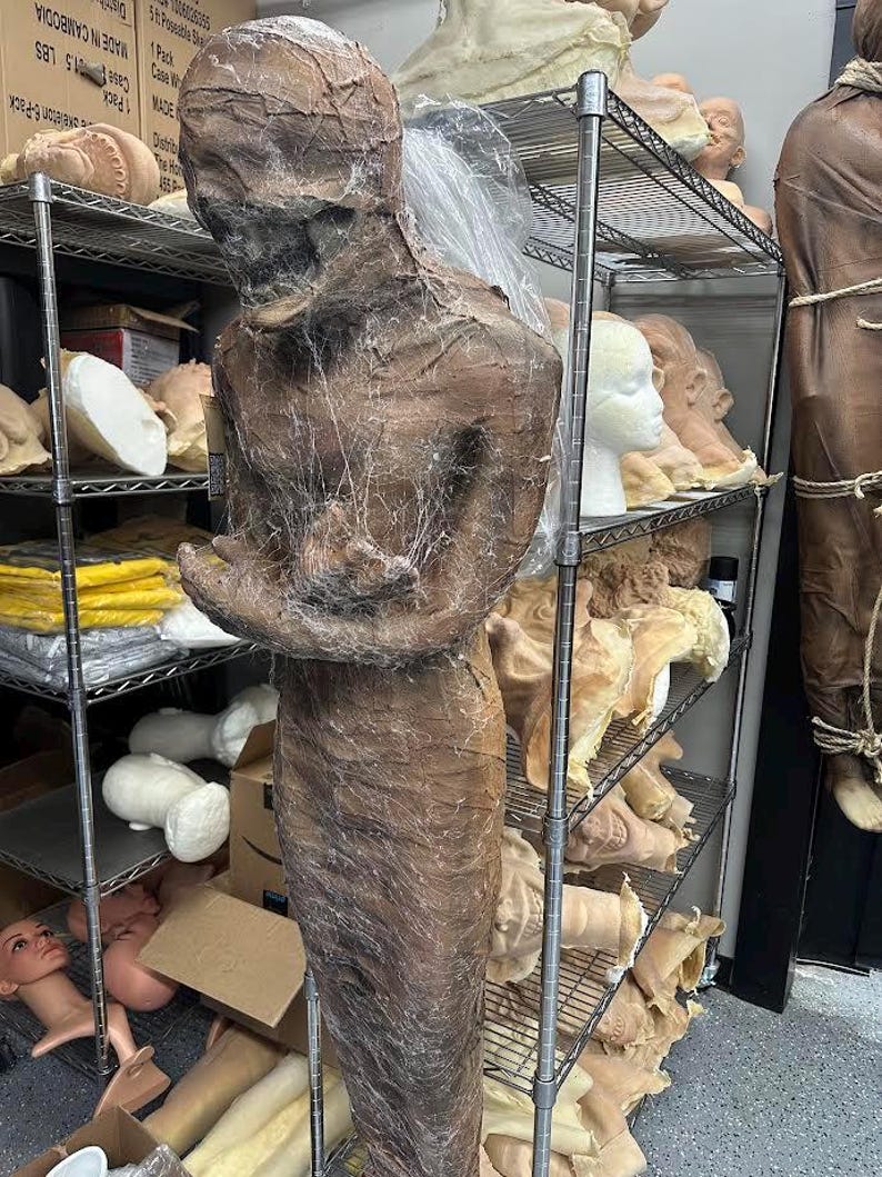 Mummified Corpse, Wrapped Skeleton, Spooky Dead Body - Etsy
