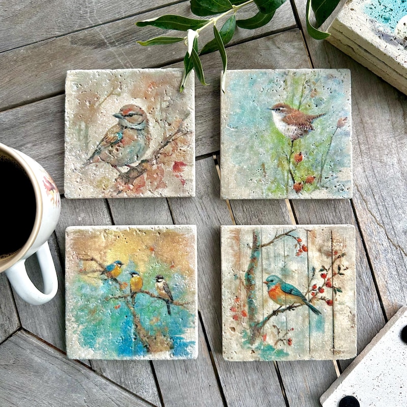 Rustic Coasters Stone - Etsy