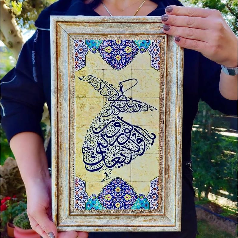 Rumi Calligraphy Poster - Etsy