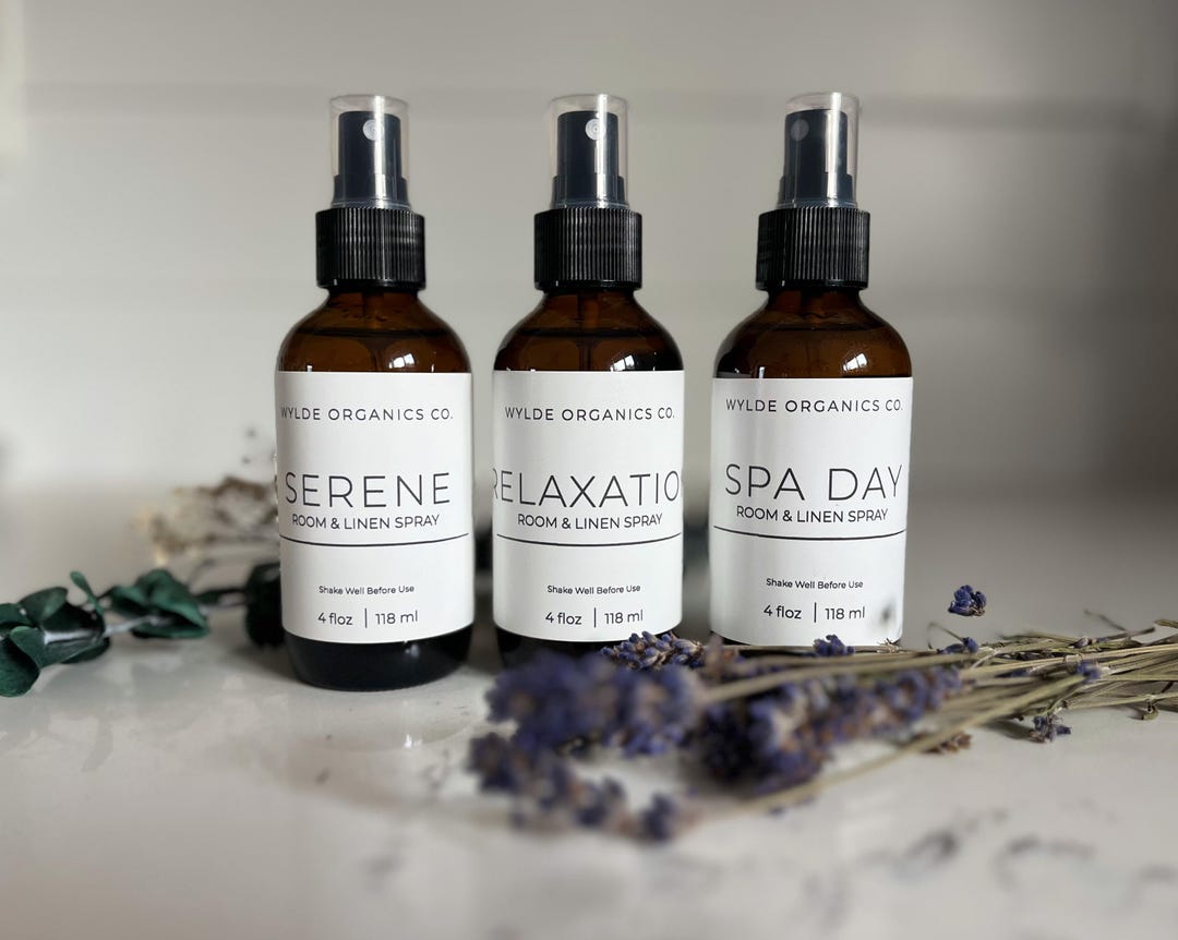 Natural Room & Linen Spray | Linen Refresh - Etsy
