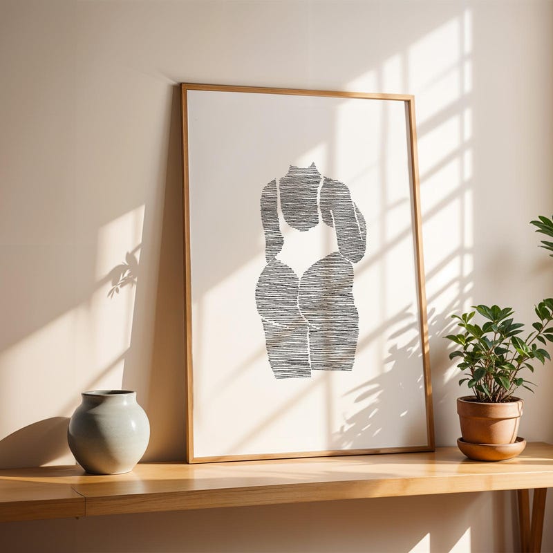 Butt Line Art - Etsy