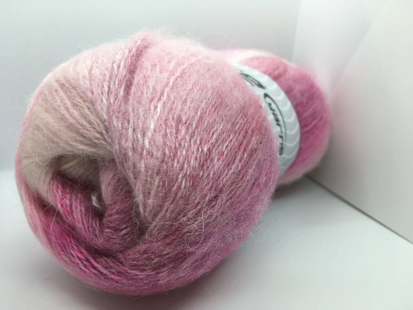 Orchid Pinks Mohair Pastel Yarn #61001 Ice Acrylic Wool Mohair Fine ...