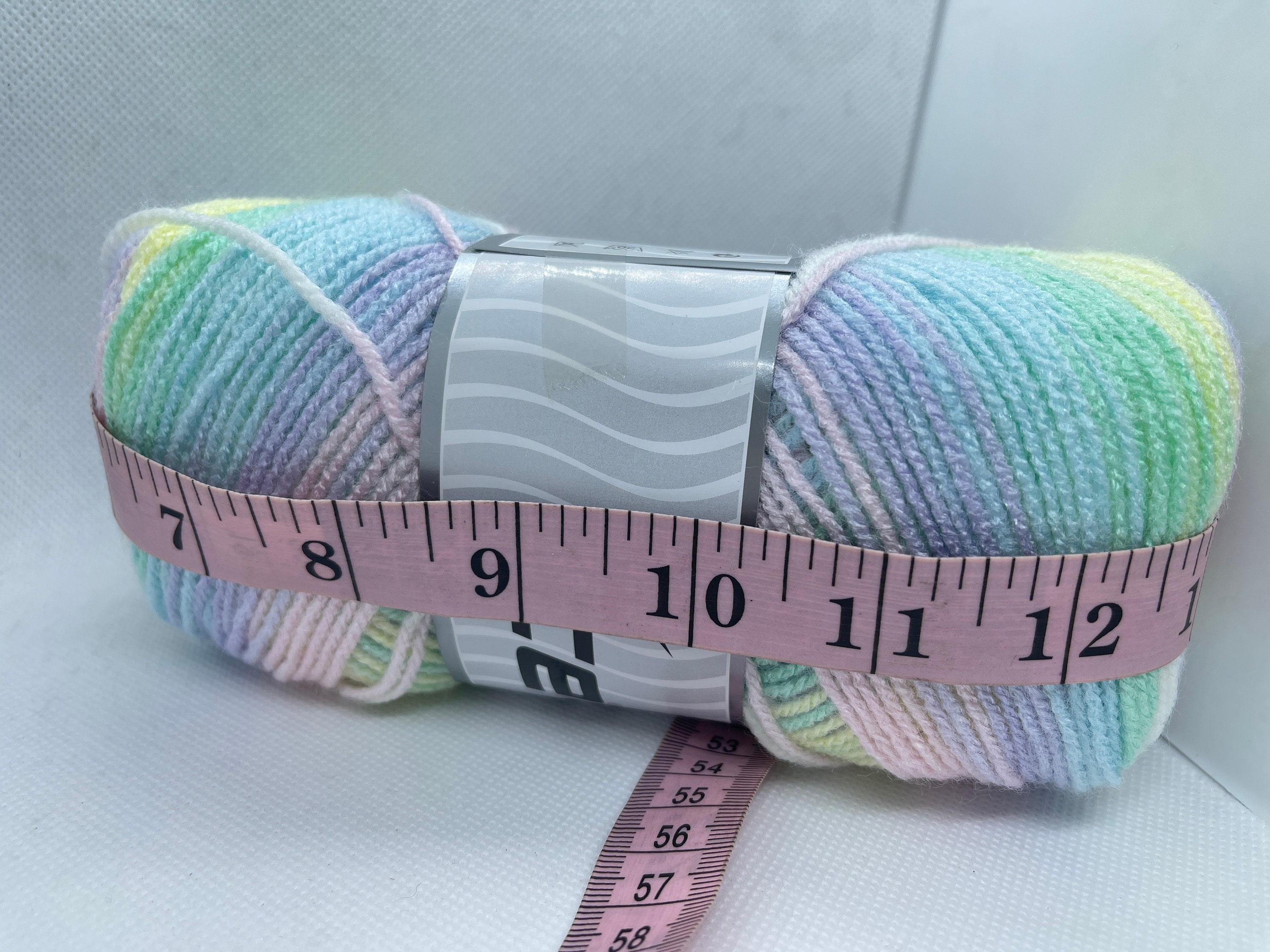Baby Batik #77514 Ice Yarns Pink, Lilac, Yellow, Blue, Green Pastels ...