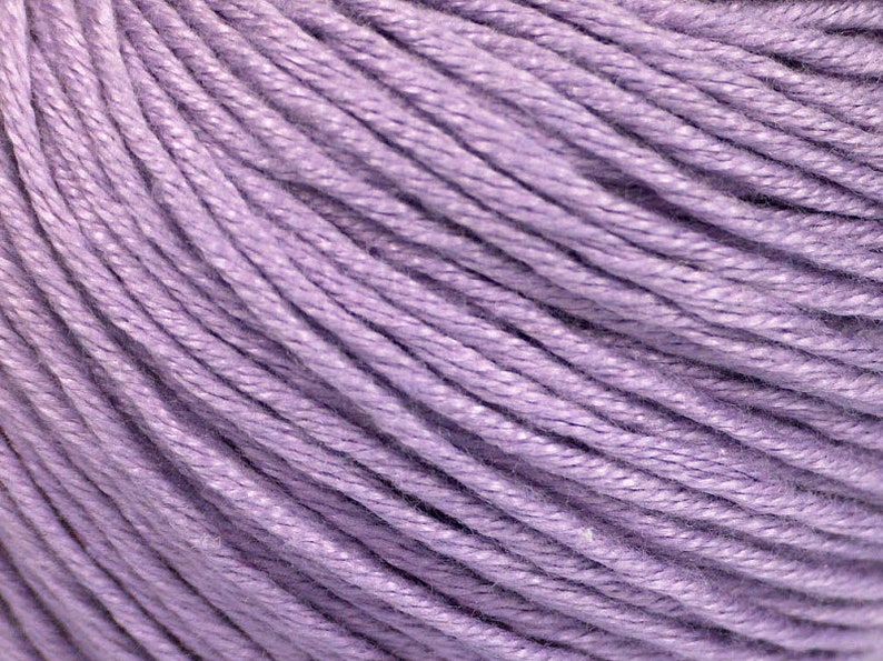Light Lilac Cotton Bamboo Light Yarn Ice 50555 DK Weight - Etsy