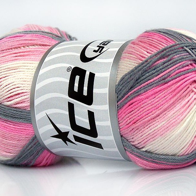 Ice Grey Yarn - Etsy