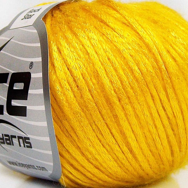 Yellow yarn - Etsy
