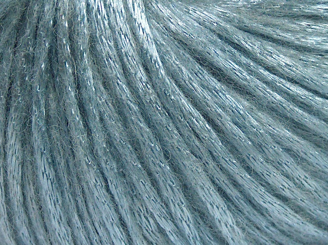 Rock Star 65508 Light Blue Metallic Sheen Soft Nylon Fuzzy - Etsy