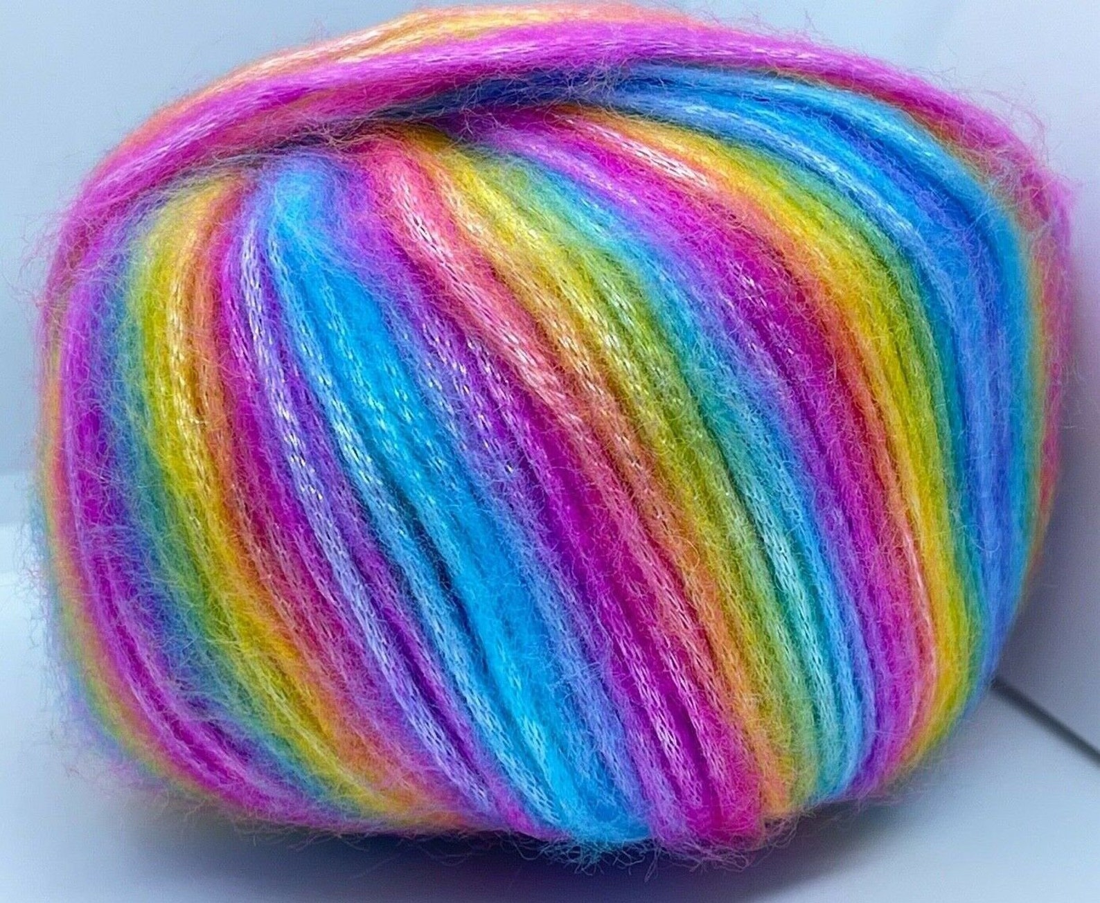 Picasso Rainbow Ice Yarns 64626 Blue Purple Green Yellow Orange Pink ...