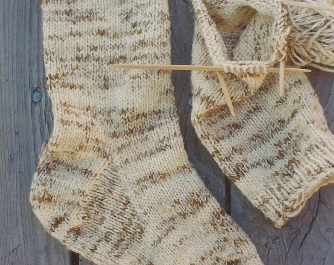 Men's Heavy Weight Boot Sock Knitting Pure & Simple Pattern 998 Pattern ...