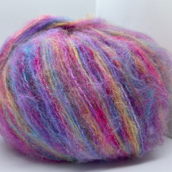 Sparkly Rainbow Yarn - Etsy
