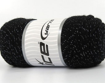 Gray Silver Sale Metallic Yarn 71814 Ice Yarns Metallic Accent Worsted ...