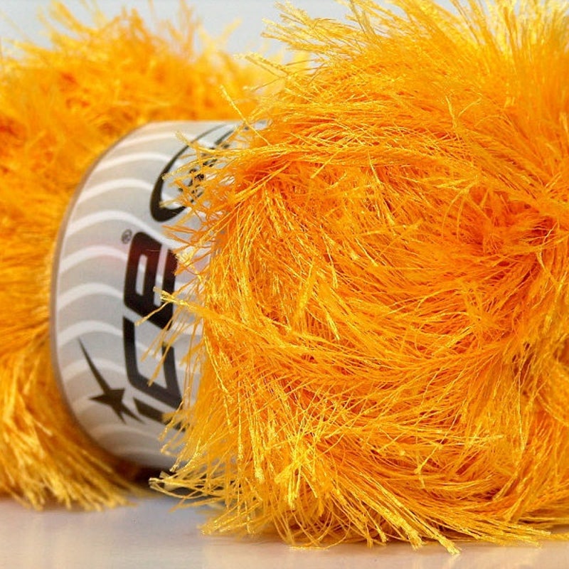 Yellow Mohair Gold Scarf - Etsy