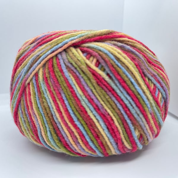 Multicolor Wool Yarn - Etsy
