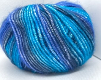 Picasso Rainbow Ice Yarns Self-striping Fuzzy With Subtle - Etsy