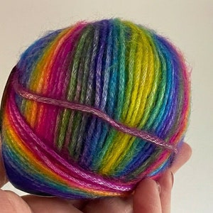 Picasso Rainbow II - Ice Yarns 64627 Blue Purple Green Yellow Orange ...