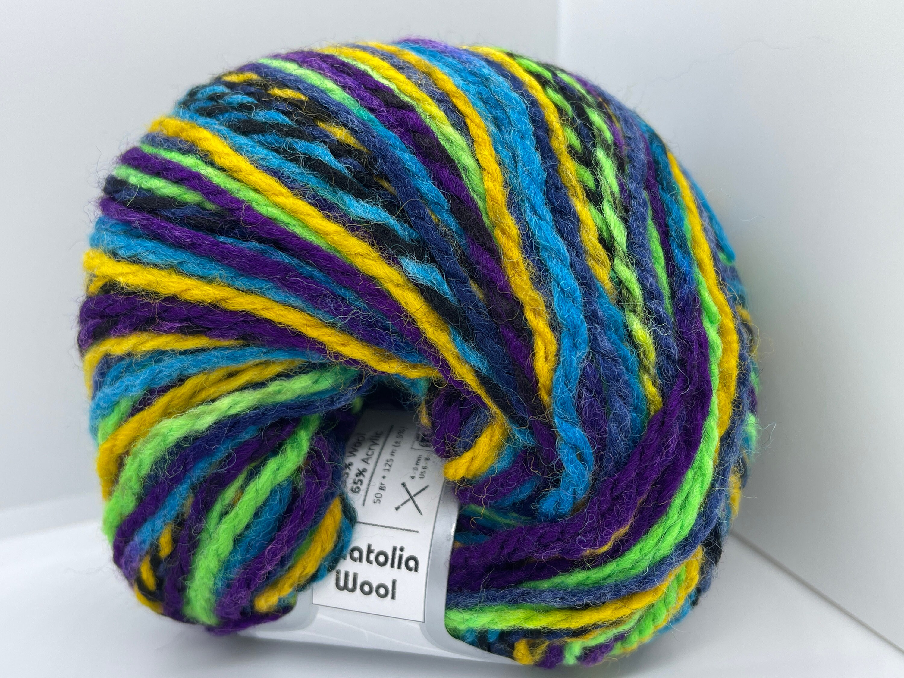 62TE Solenoid Anatolia Wool Acrylic Blend DK Weight Yarn - 50 Grams ...