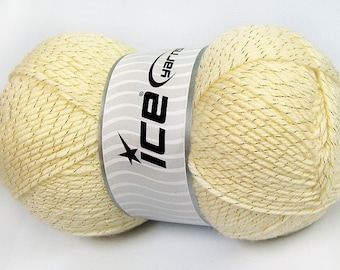 Gray Silver Sale Metallic Yarn 71814 Ice Yarns Metallic Accent Worsted ...