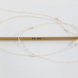 Mini Slub With Metallic #54241 Ice Yarns Cream Gold Cotton Blend String ...