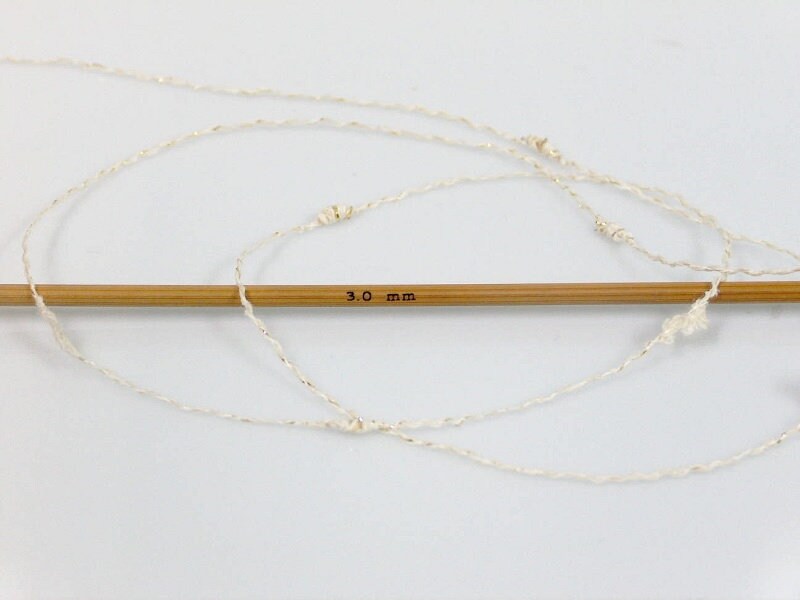 Mini Slub With Metallic #54241 Ice Yarns Cream Gold Cotton Blend String ...