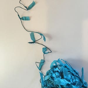 Trendsetter Joy 417 Teal Yarn With Ribbon Flags 25 Gram, 62 Yards - Etsy