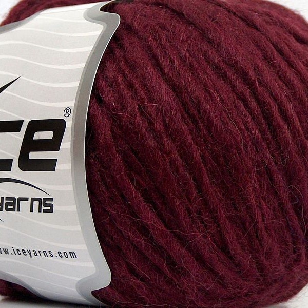 Dark Red Wool - Etsy