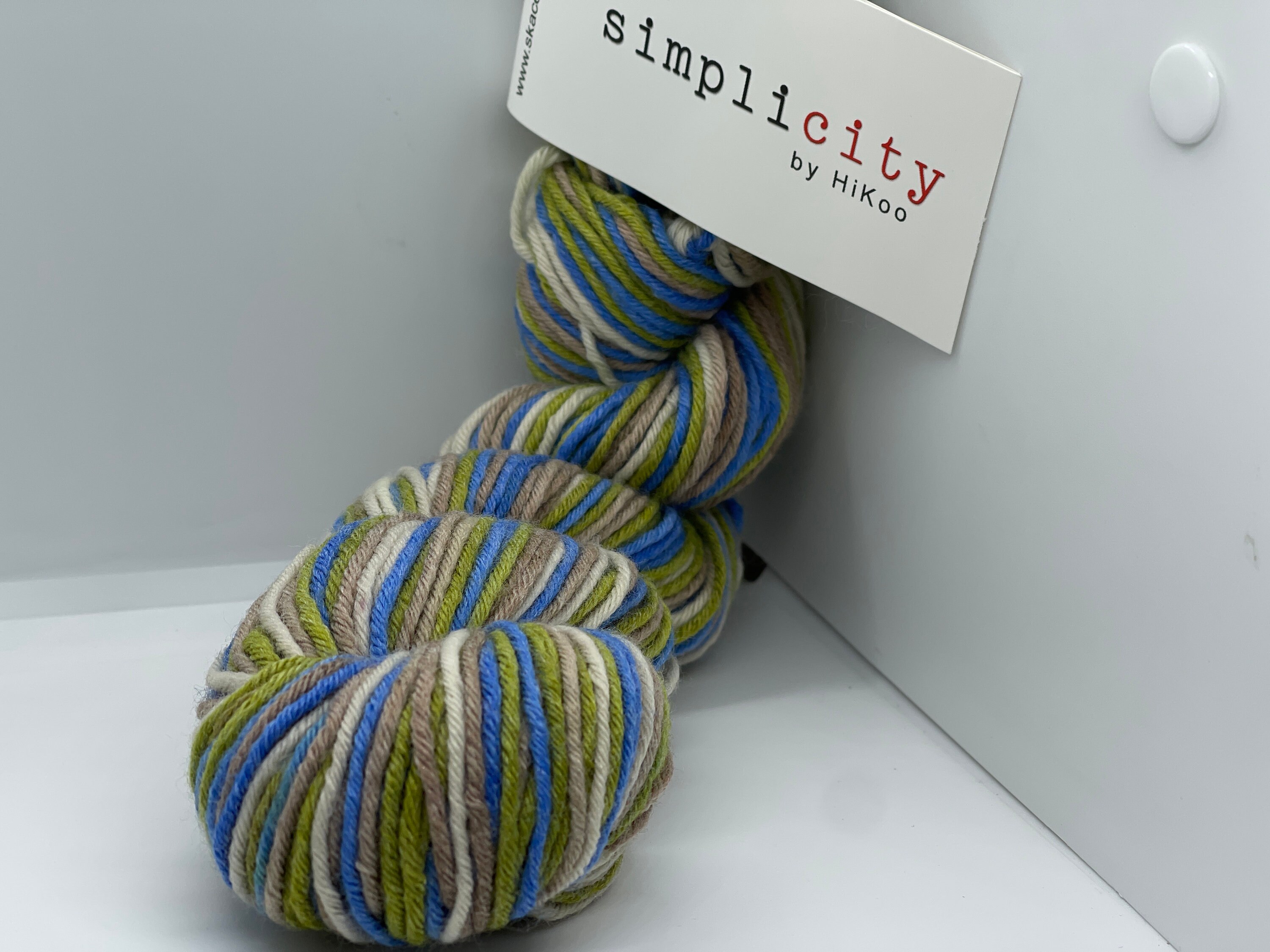 Hikoo Simplicity Multi #505 Surf N Turf - Tan Cream Green Blue - Self ...