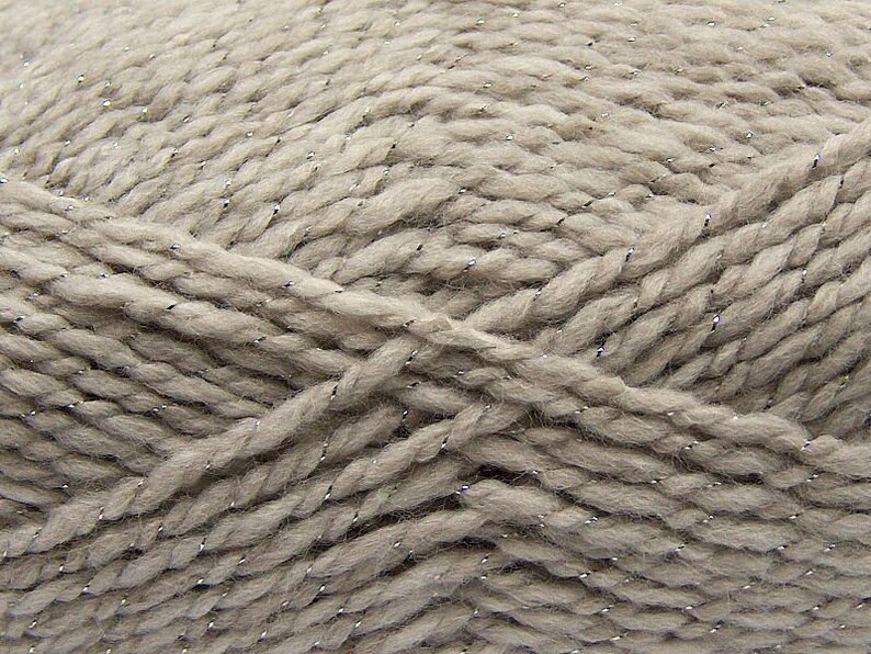 Light Grey Baby Wool Glitz Ice 67617 Bulky Soft Sparkly Wool Acrylic ...