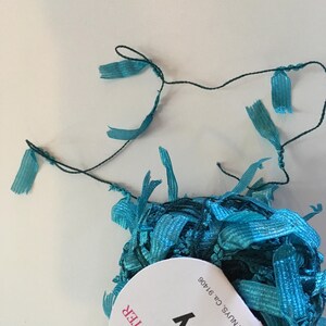 Trendsetter Joy 417 Teal Yarn With Ribbon Flags 25 Gram, 62 Yards - Etsy