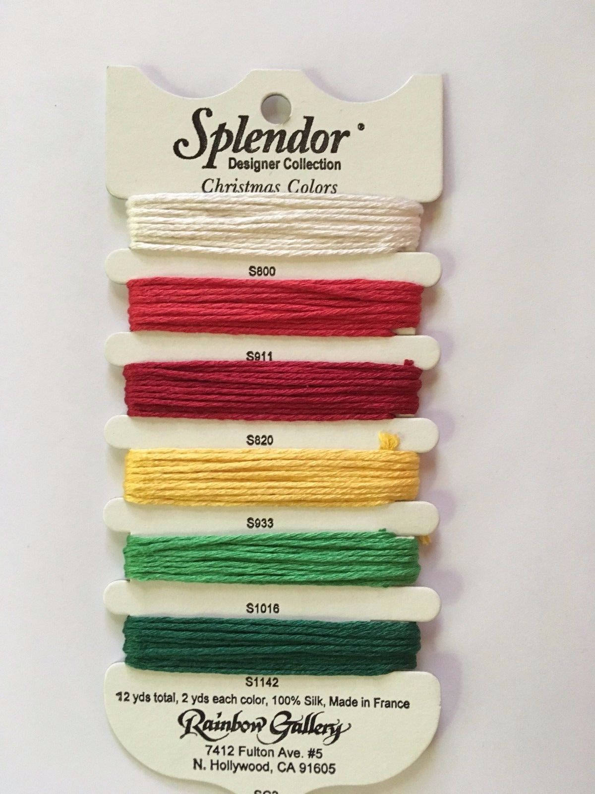 Sewing & Needlecraft Floss & Thread Rainbow Gallery Splendor Designer ...