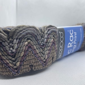 Berroco Ric Rac Long Print #1170 Statue, Browns, Wine, Blue-gray Wool ...