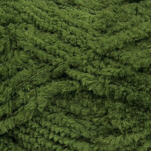 Jungle Green Panda Fuzzy Plush Yarn 100 Gram, 87 Yards Ice 67505 Short ...