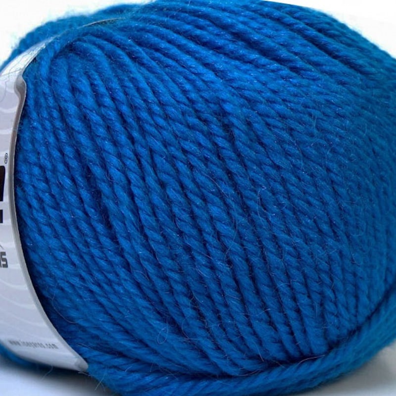 Royal Blue Acrylic Yarn - Etsy